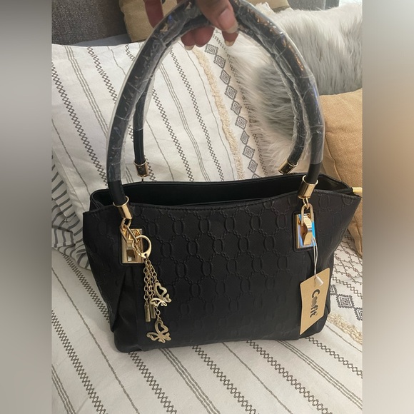 coofit | Bags | Nwt Coofit Black 3 Piece Handbag Set | Poshmark